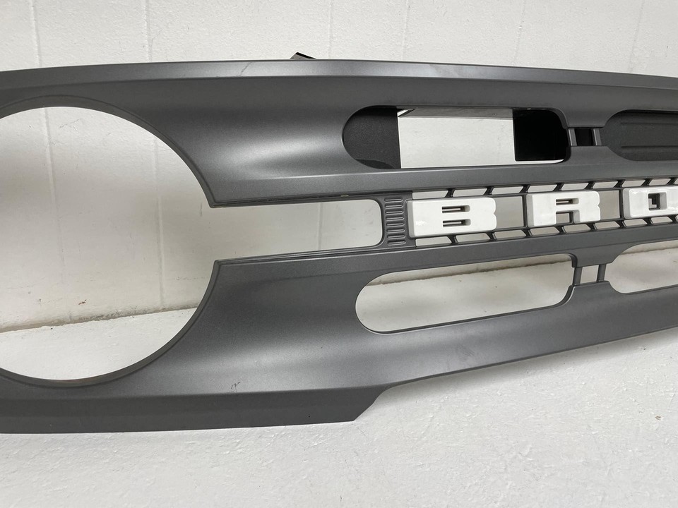 2021-2024 FORD BRONCO BIG BEND FRONT UPPER RADIATOR GRILL GRAY M2DB ...