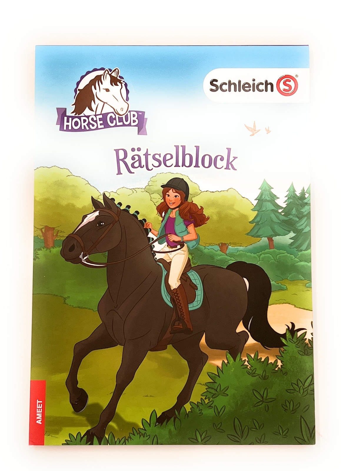 Schleich Horse Club Stickerbuch Pferde über 500 Sticker Rätselblock ...