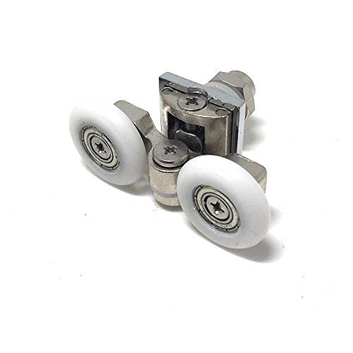 Shower Double Door Wheels 23mm Shower Door Rollers 4pcs | eBay UK
