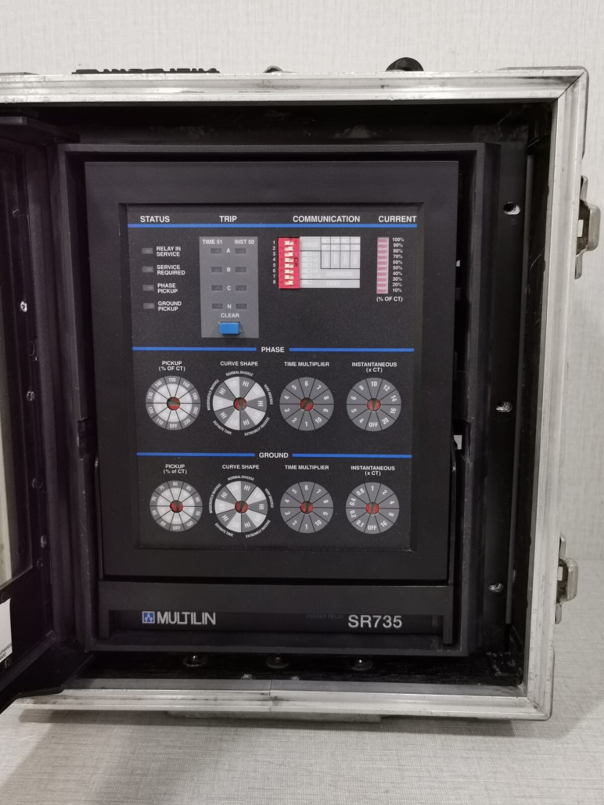 MULTILIN SR735 / 735-5-5-125-485-DEMO FEEDER RELAY VER. 25D141D1.000 ...