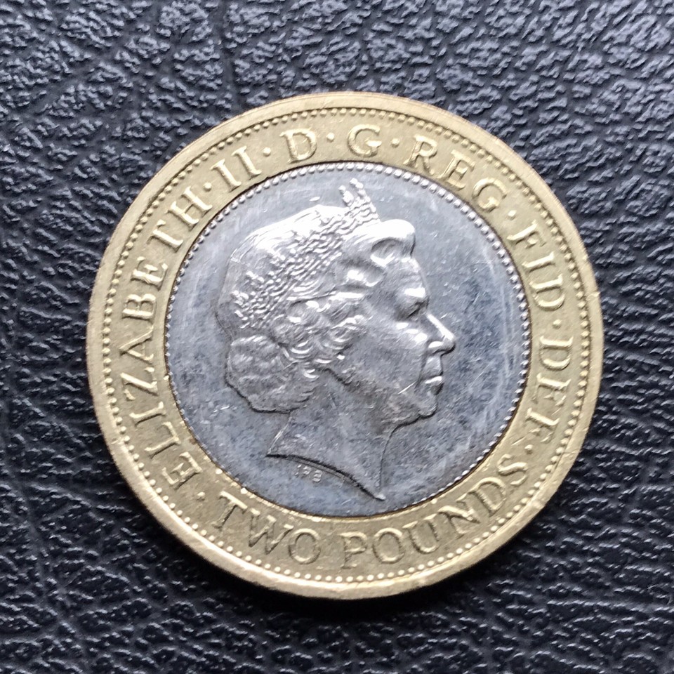 UK British 2013 £2 Pounds Coin ~ Anniversary Of The Golden Guinea ...
