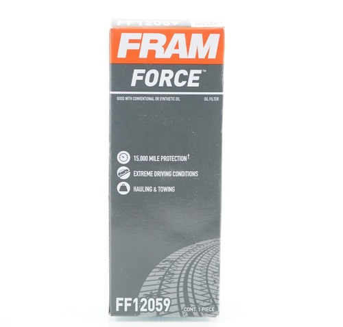 FRAM Force Engine Oil Filter FF12059 Protection Up to 15000 Miles | eBay