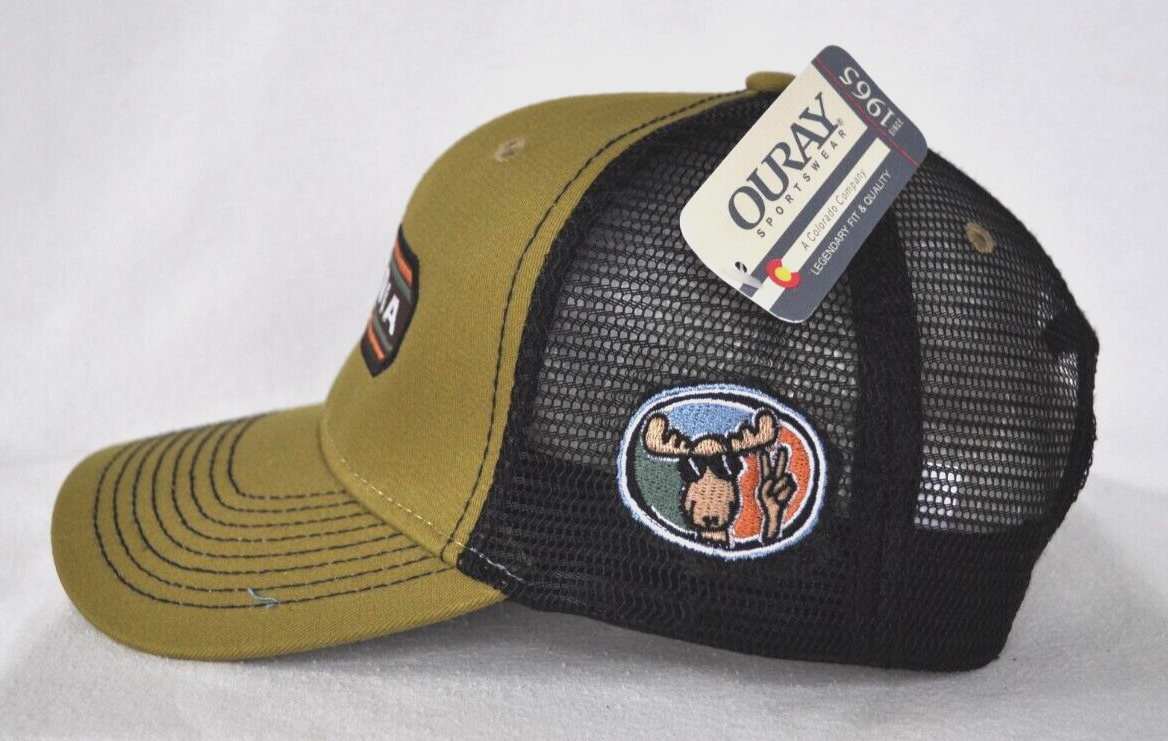 *ACADIA NATIONAL PARK* Maine Moose Trucker mesh Ball cap hat *OURAY ...