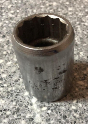 Proto 3/4" Drive 1" Socket 5532 12 Point Made in the USA Free Shipping ...