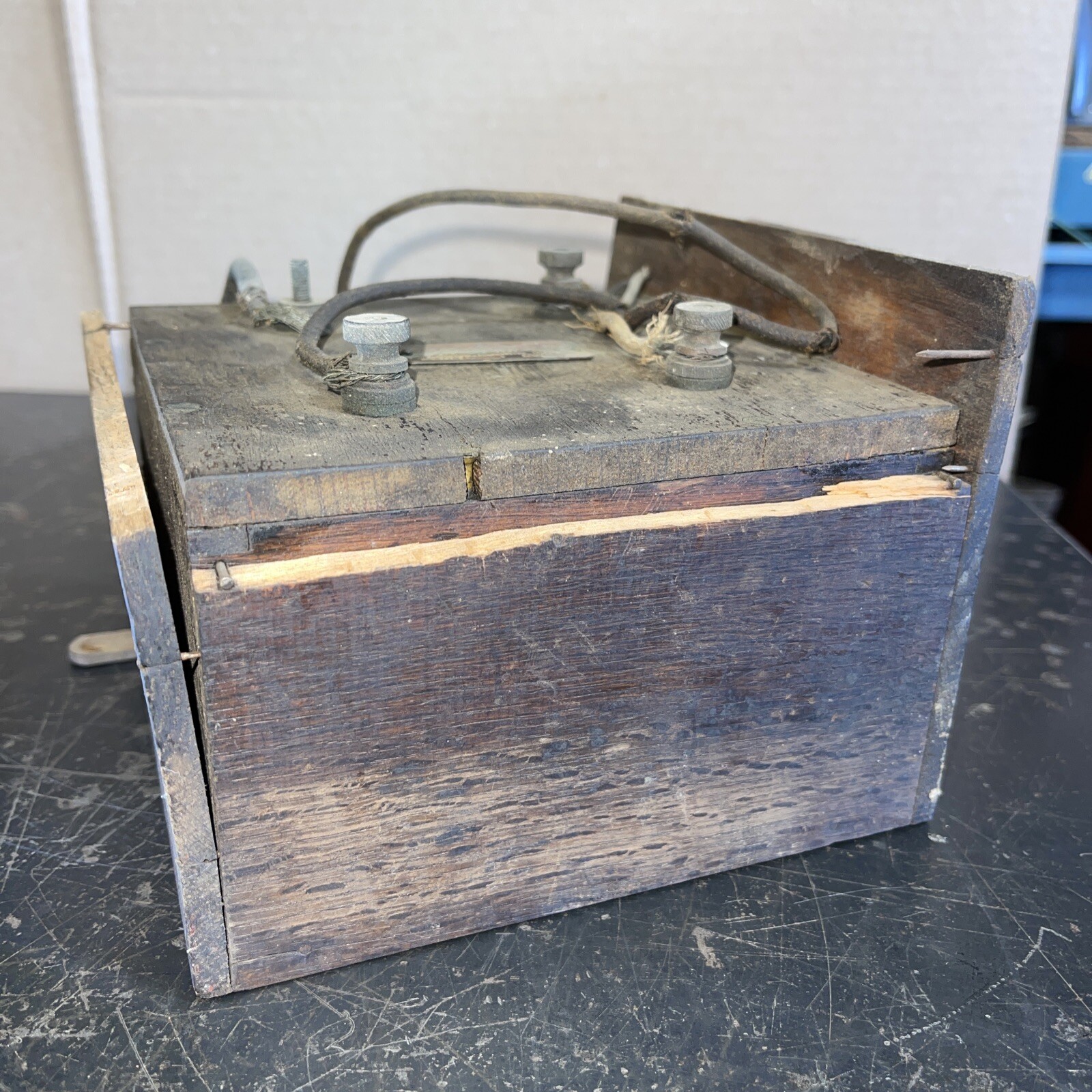 Antique National Coil Dual C22 Wooden Buzz Coil Ignition Automobile ...