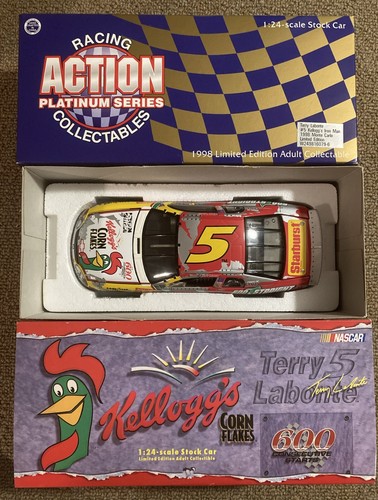 Terry Labonte #5 Kellogg's Iron Man 1998 Monte Carlo Platinum 1:24 ...