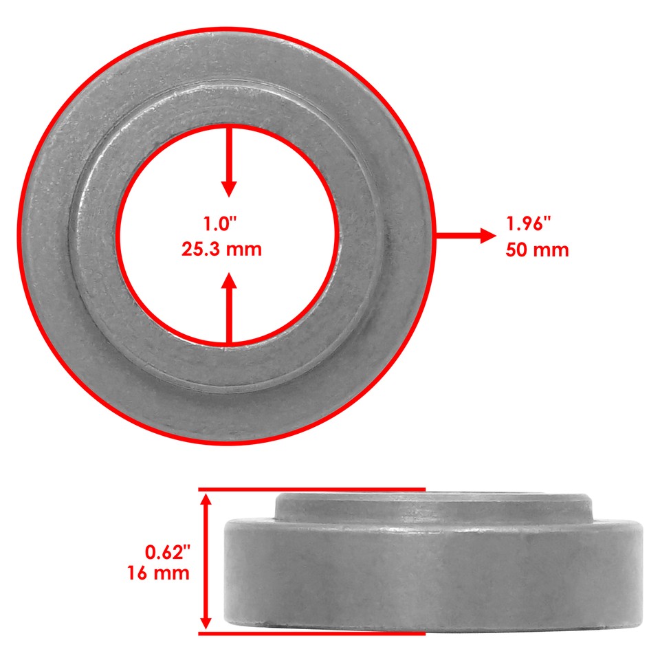 539117901 Rear Wheel Caster Bushing For Husqvarna / Dixon / Jonsered ...