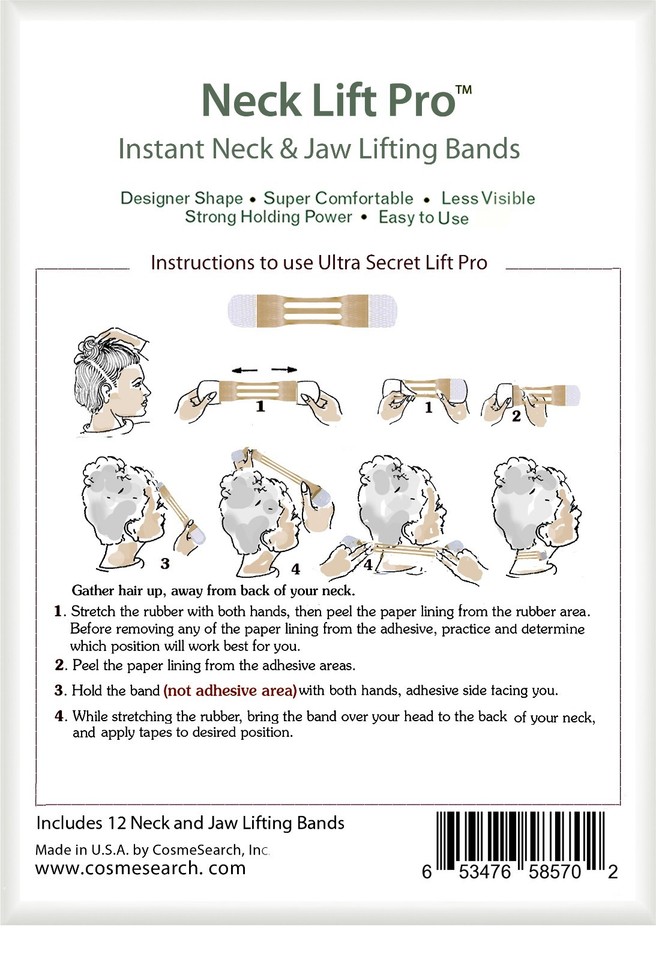 Ultra Secret Lift Pro - Instant Neck Lift 653476585702 | eBay