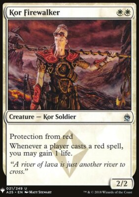 MTG Magic the Gathering Kor Firewalker (153/1703) Mystery Booster NM | eBay