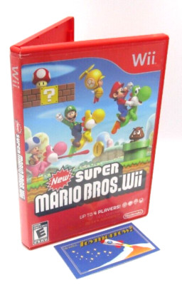 Nintendo Wii New Super Mario Bros Wii EMPTY Case | eBay