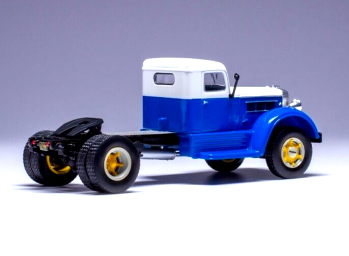 IXO DIECAST 1/43 1946 FEDERAL 45M 45 M TRUCK/TRACTOR/CAB BLUE & WHITE ...