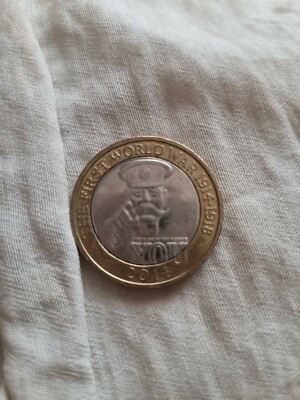 Super rare -Lord Kitchener 2 pound coin | eBay UK