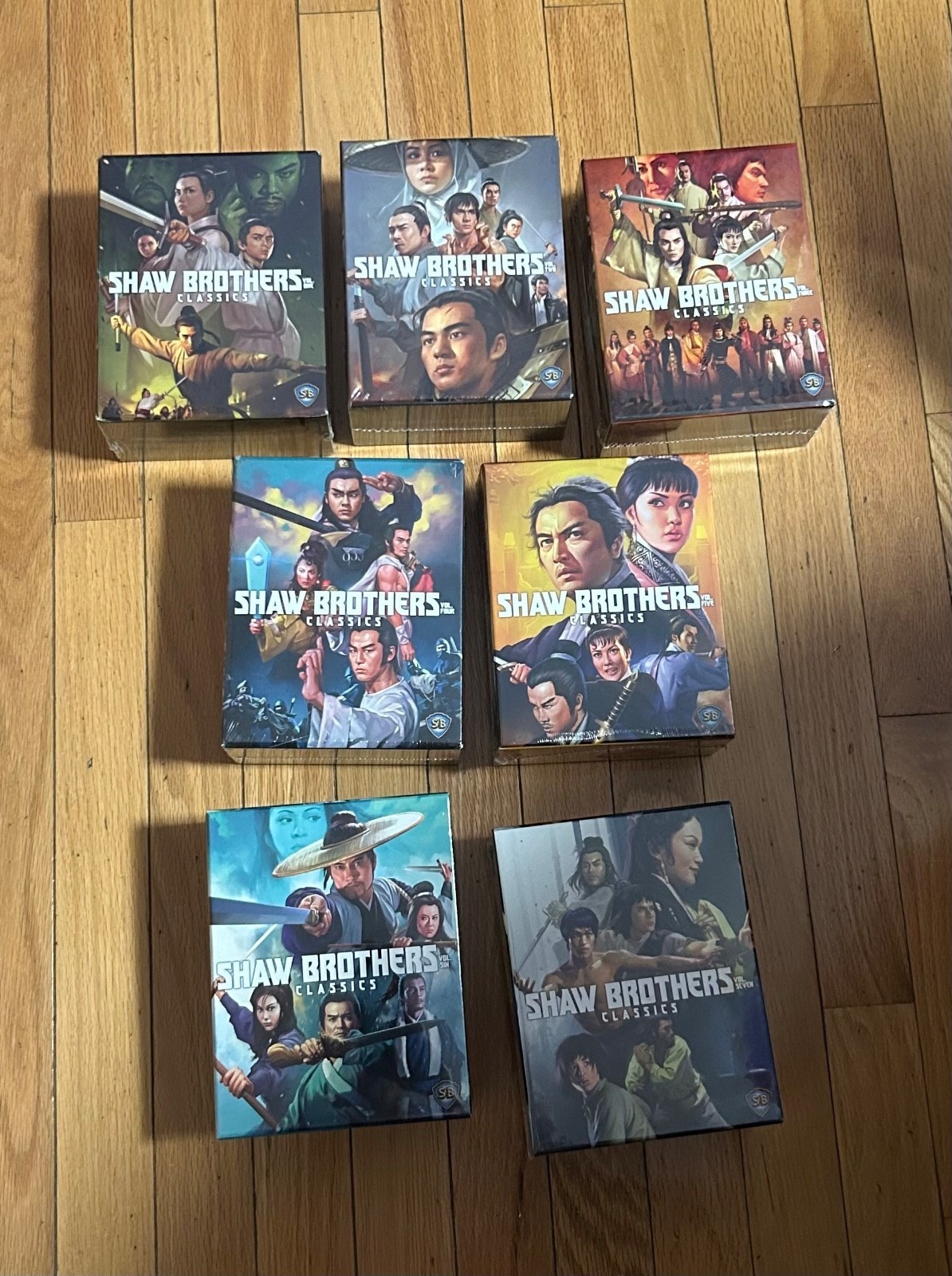 Shaw Brothers Classics: ALL SEVEN VOLUMES Volume 1 like new and rest ...