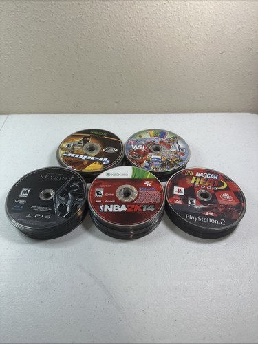 Disc Only Video Game Lot Of 100 Games UNTESTED Disc Only | eBay