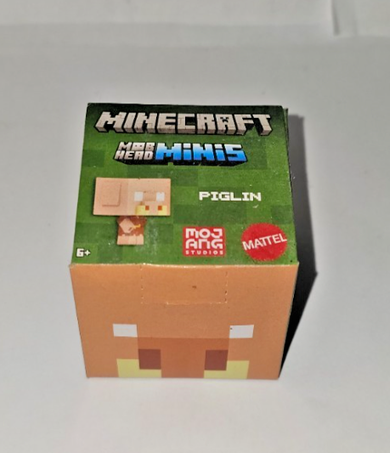 Minecraft Toys Mob Head Minis Figures Piglin New in Box 194735161294| eBay
