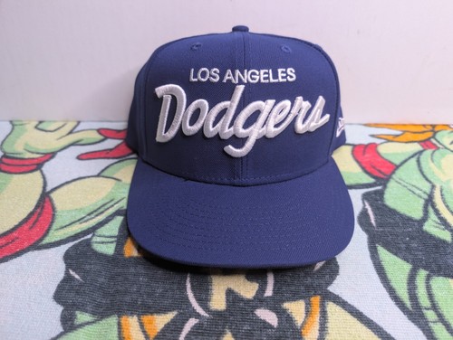 New Era MLB Los Angeles Dodgers Script Snapback 9Fifty Hat | eBay