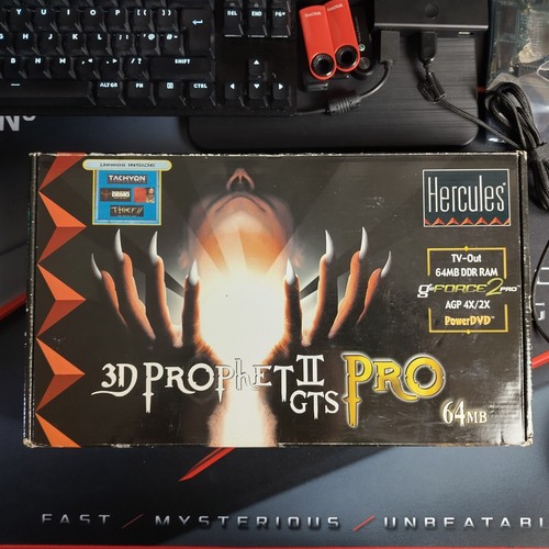 Guillemot Hercules 3D Prophet II GTS PRO 64MB AGP / Retro Graphics Card ...
