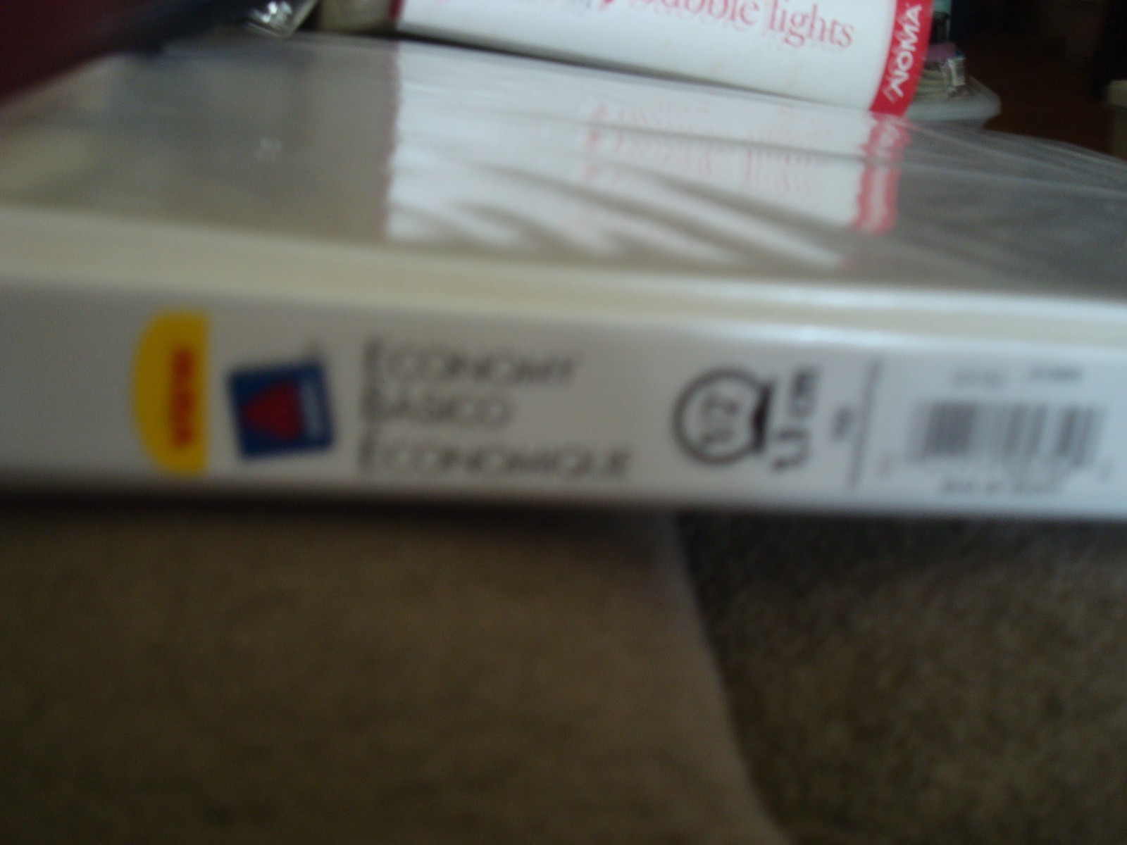 AVERY ECONOMY 1/2 INCH NOTEBOOK WHITE | eBay