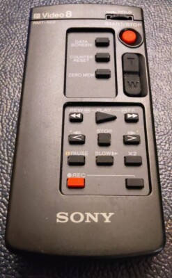 Sony RMT-502 Video 8 Camcorder Remote Control | eBay