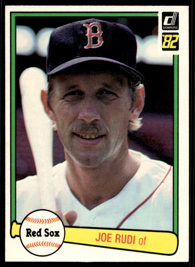 1982 Donruss 586 Joe Rudi Boston Red Sox Baseball Card | eBay