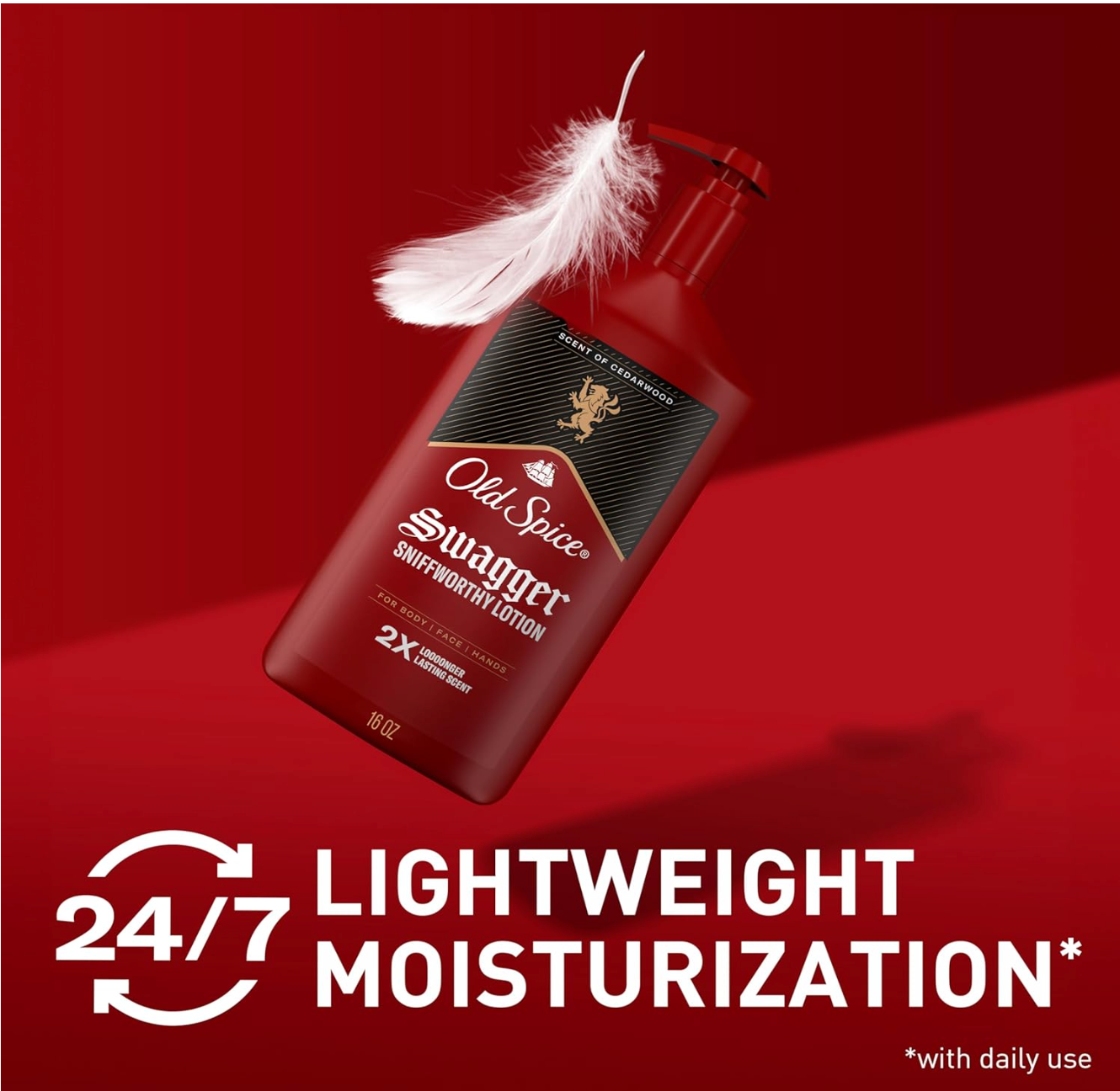 Old Spice Hand and Body Lotion for Men Swagger Lightweight ...