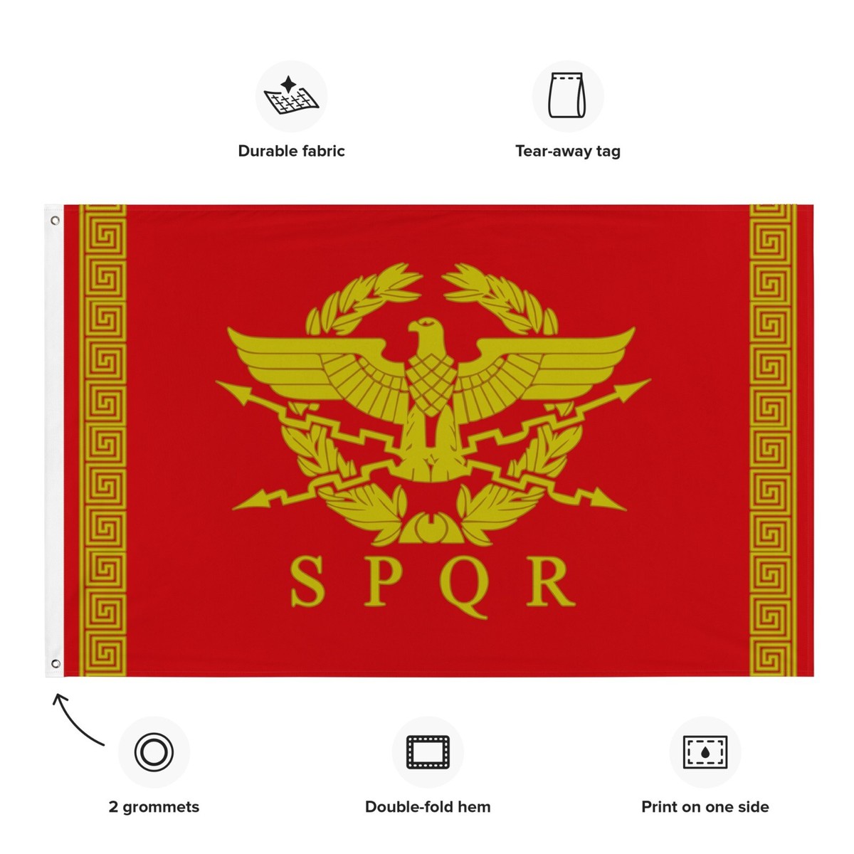 Roman Republic Flag