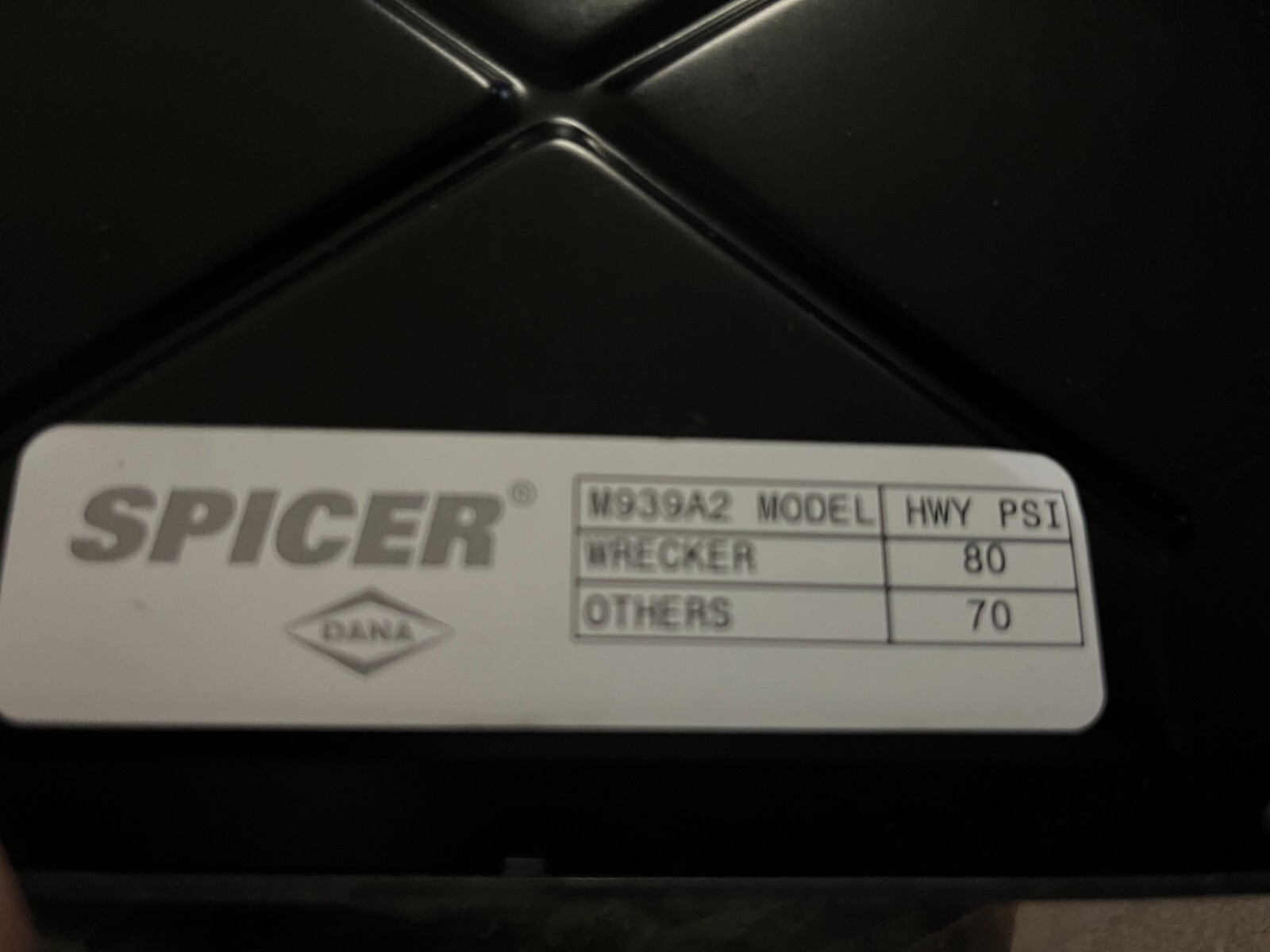 CTIS Spicer Control Unit FMTV LMTV M939A2 12363470 676422 6110-01-268 ...