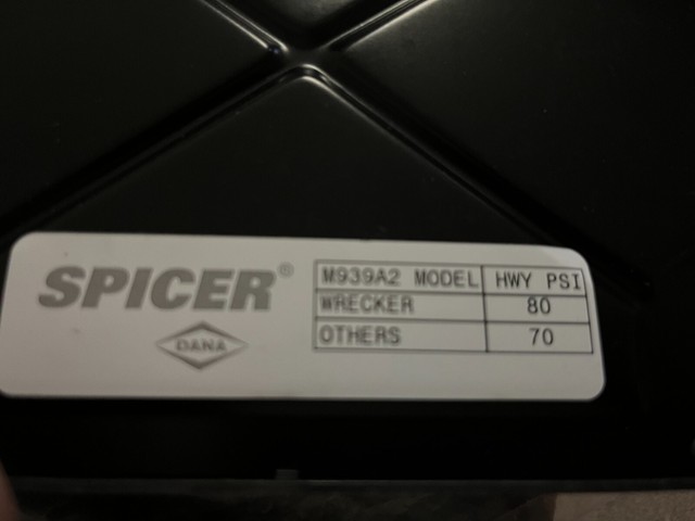 CTIS Spicer Control Unit FMTV LMTV M939A2 12363470 676422 6110-01-268 ...