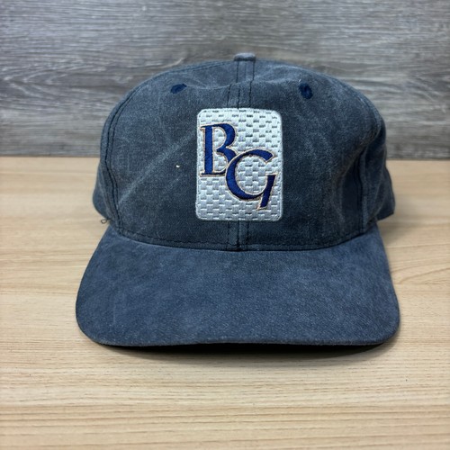 Vintage Busch Gardens Hat Cap Strap Back Blue Gray One Size Adjustable ...