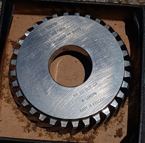 Gear skiving shaper cutter 32T 11NDP 14 1/2°NPA 35°5'-48.52"HA LEAD 15. ...