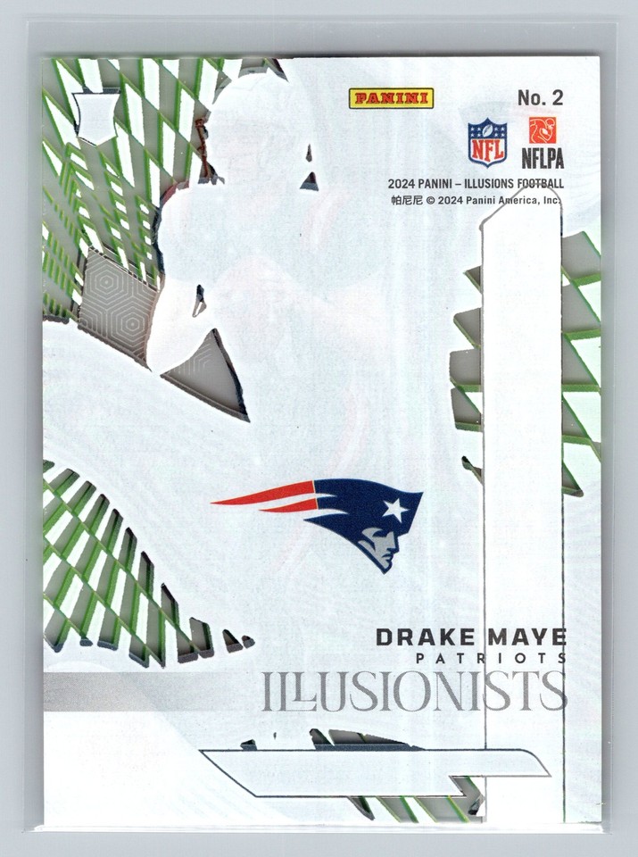 2024 Panini Illusions #2 Drake Maye Illusionists | eBay