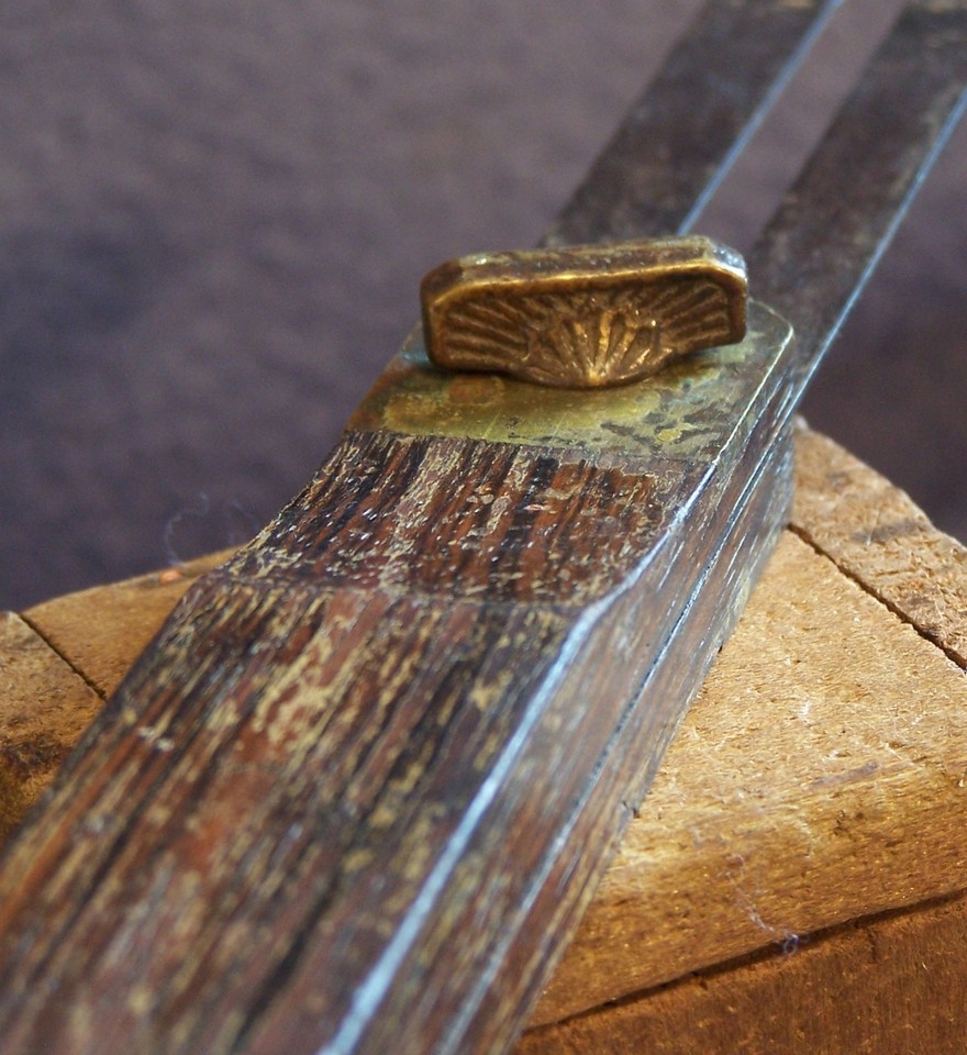 H Disston & Sons 8 in sliding T Bevel square Decorative with brass trim ...