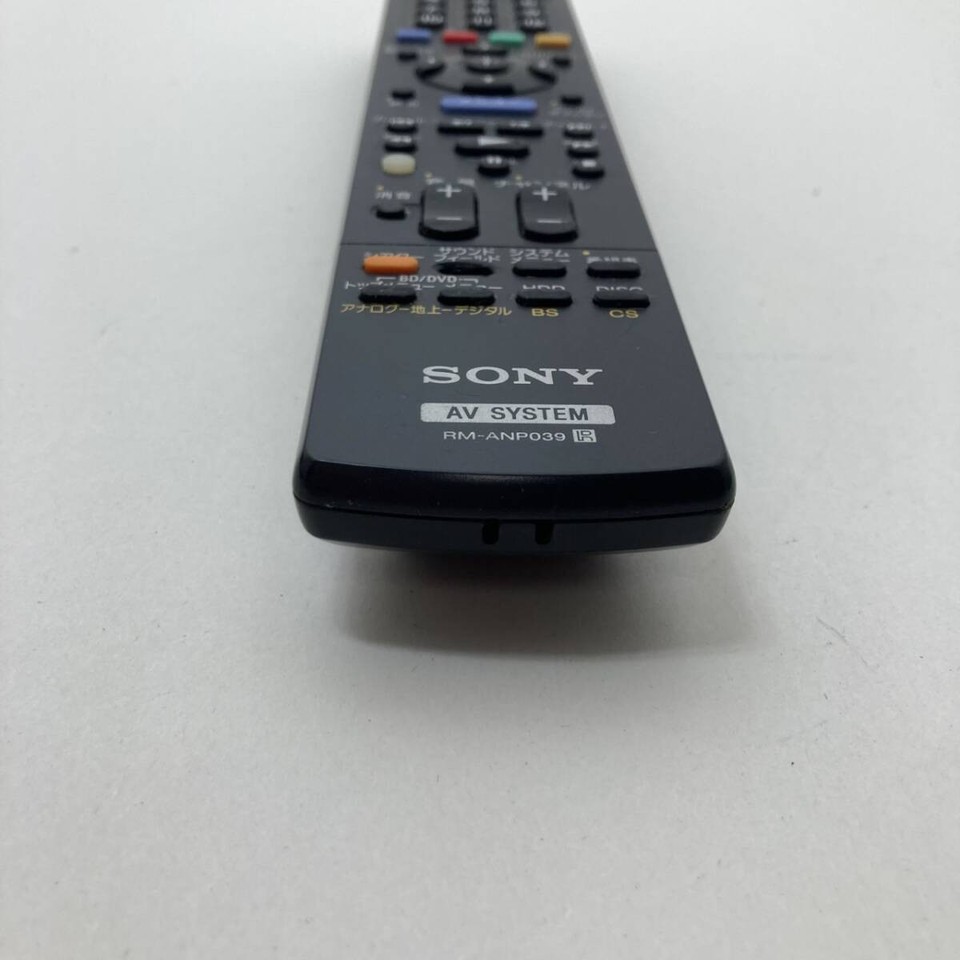 Sony 18S12 Working Remote Control RM-ANP039 AV System Home Theater HT ...