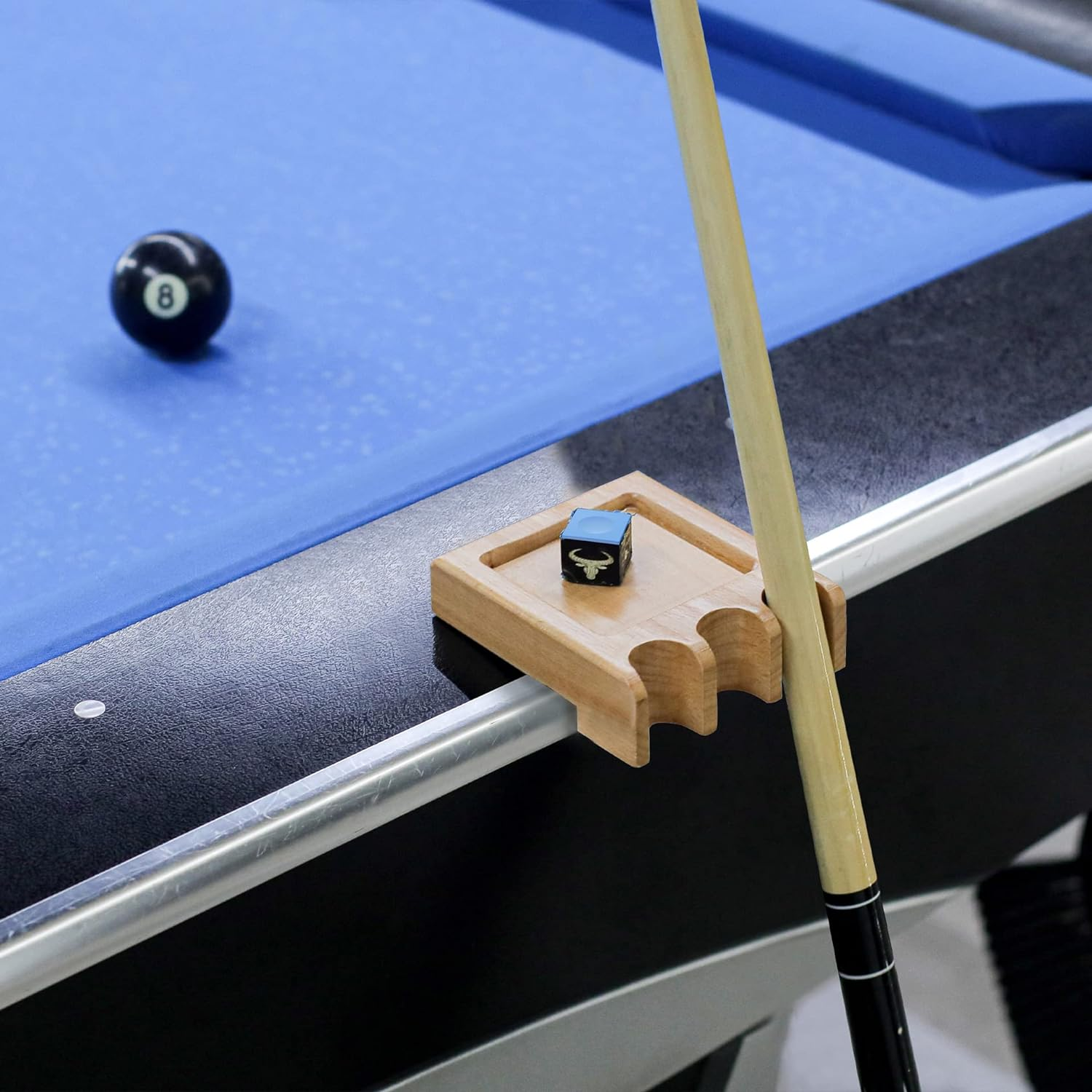 Pool Stick Holder, Portable Cue Stick Claw Rack Holds 3 Cues Against ...