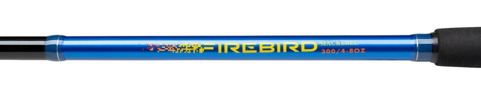Shakespeare Firebird 10ft Mackerel Rod 4-8oz NEW Sea Fishing Rod ...
