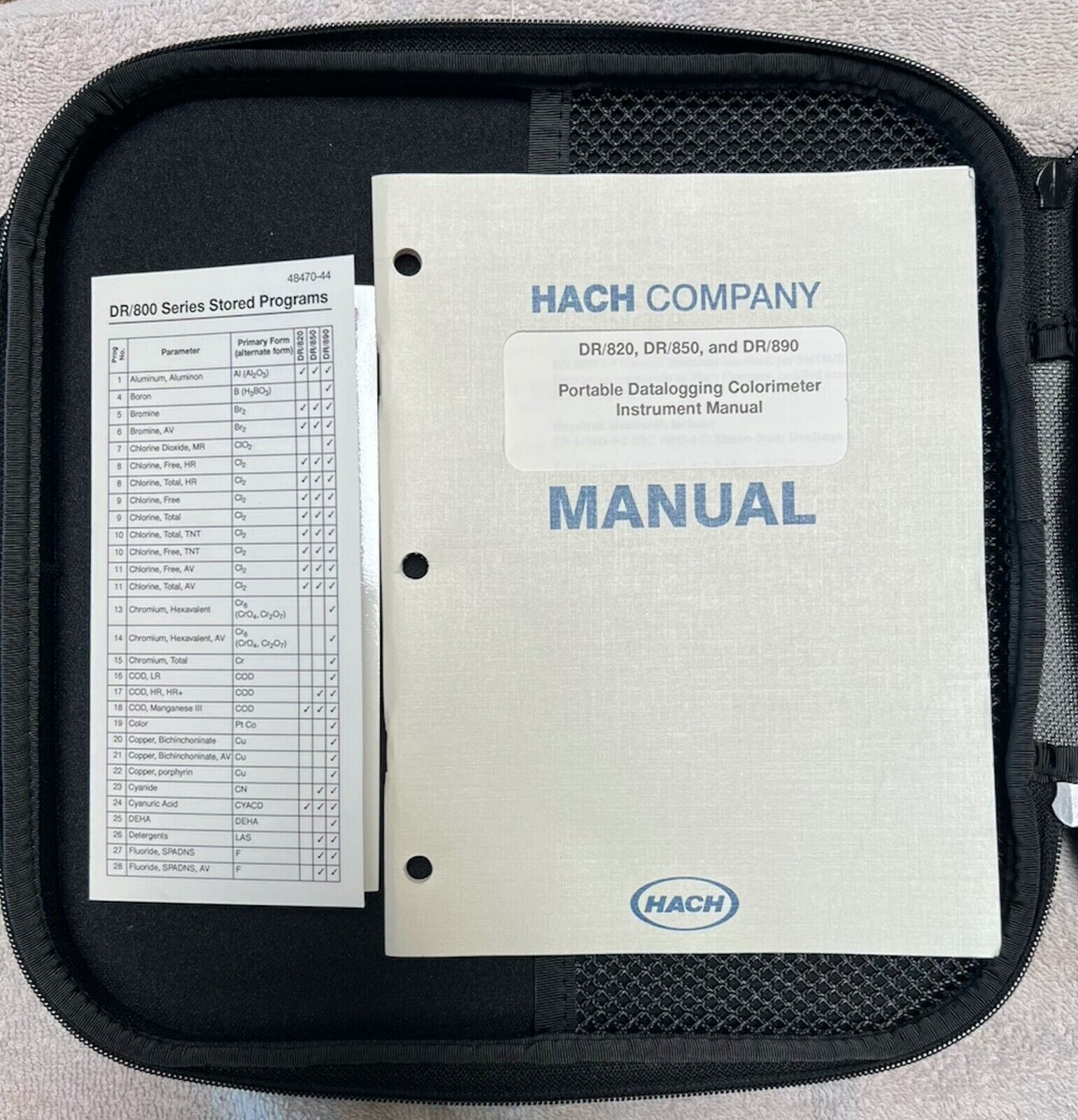 Hach DR/890 Handheld Colorimeter new never used | eBay