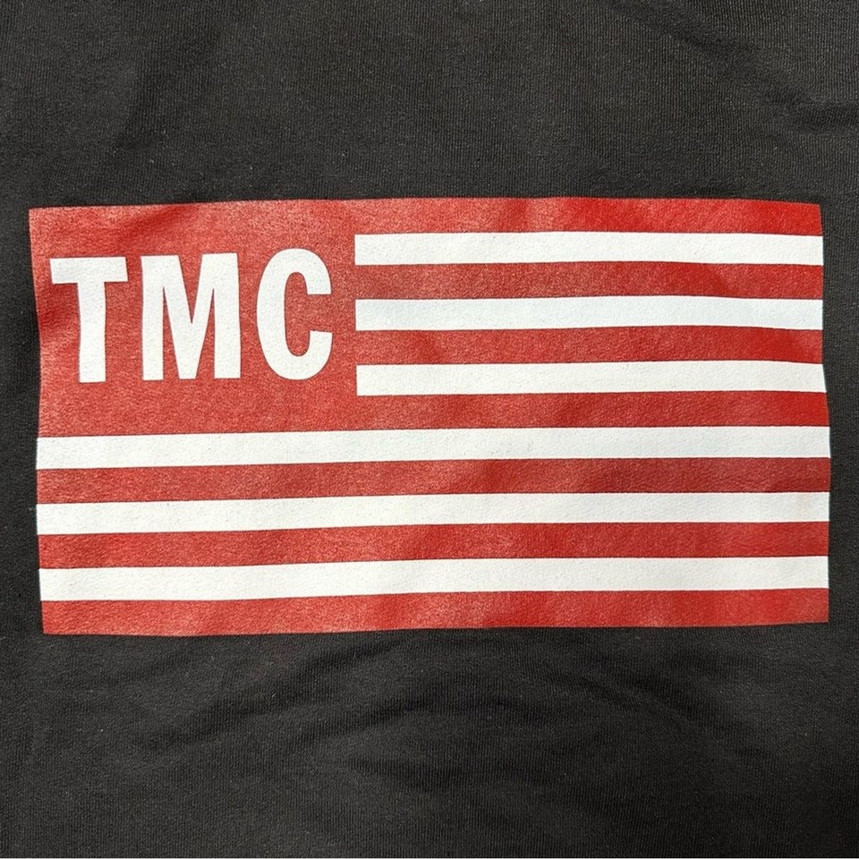 NWT The Marathon Clothing TMC Flag Crewneck Sweatshirt Black Men’s S | eBay