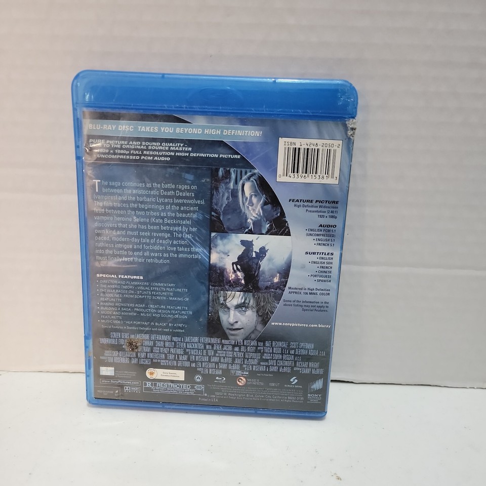 Underworld: Evolution [Blu-ray] - Blu-ray - VERY GOOD 43396153813| eBay