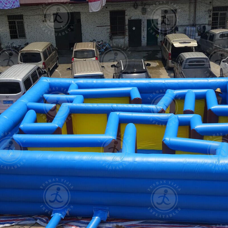5x5x1.5m inflatable labyrinth maze/inflatable maze game/inflatable maze ...