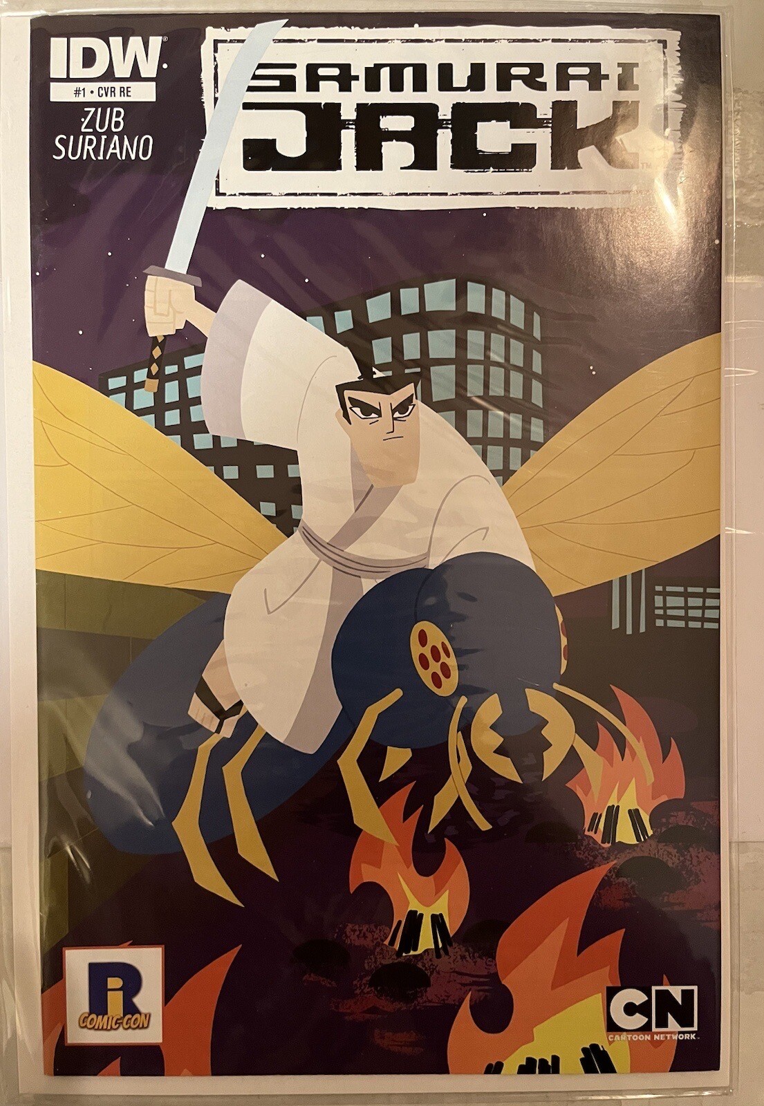 Samurai Jack #1 Rhode Island Comic Con IDW NM RARE | eBay