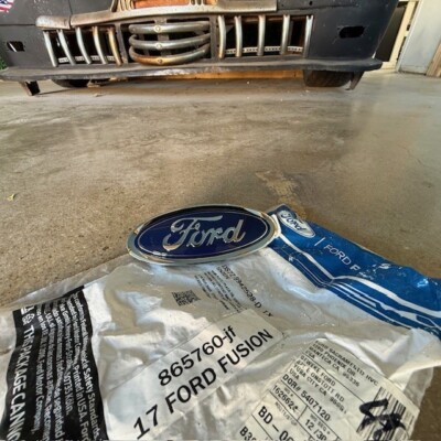 FORD 13-18 Fusion Front Door-Emblem Badge Nameplate DS7Z9942528G OEM ...