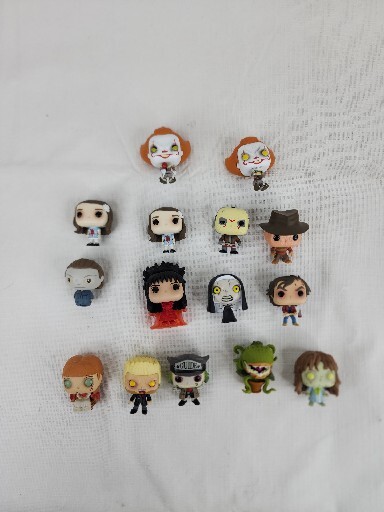 Mini Funko Pops Lot of 15 Halloween Horror Jason Pennywise Freddy ...