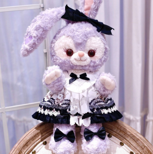 50CM Disney Duffy Friend Stella Lou Rabbit Plush Toy Stuffed Doll Kids ...