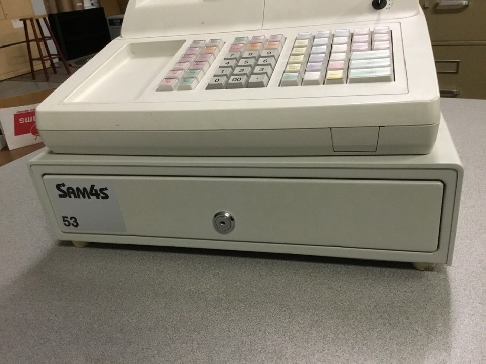 SAM4s - Samsung ER-5215M Cash Register Used | eBay