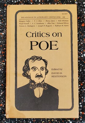 Critics On Poe, David B. Kesterson, 1973, HC | eBay