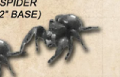 "22511 Monstrous Spider" Bones 6 Reaper Miniatures fantasy D&D ...
