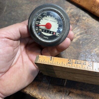 Vintage Harley Davidson Speedometer Early Hummer? K Model ? Antique ...