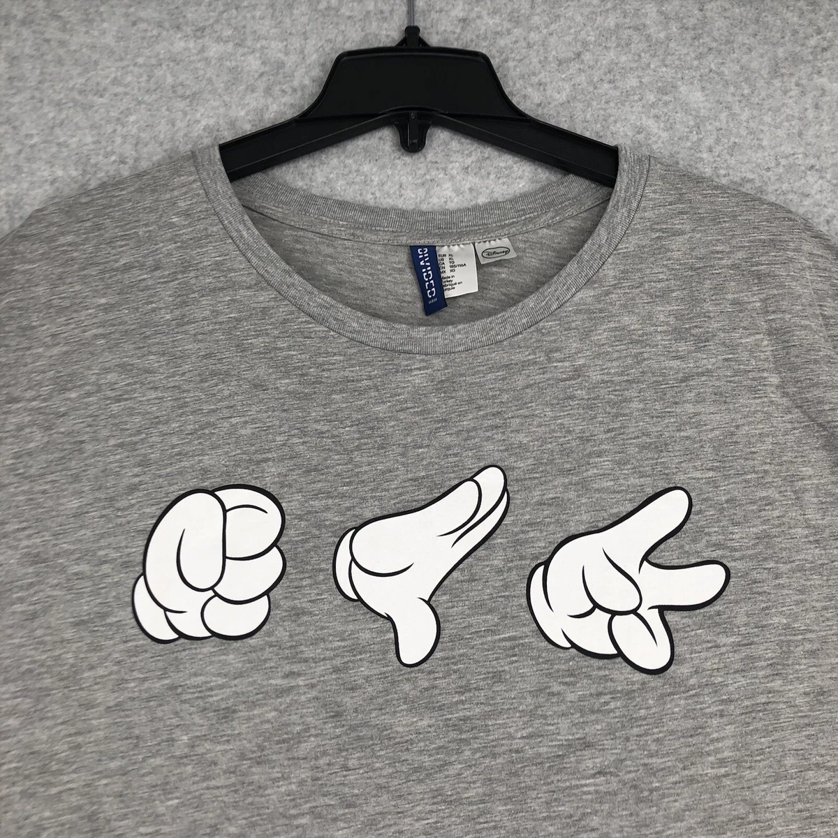 Mickey Mouse Hand Signs Gun