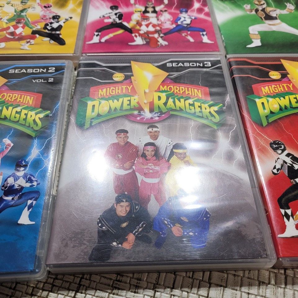 Mighty Morphin Power Rangers: The Complete Series 19 discs Seasons 1-3 ...
