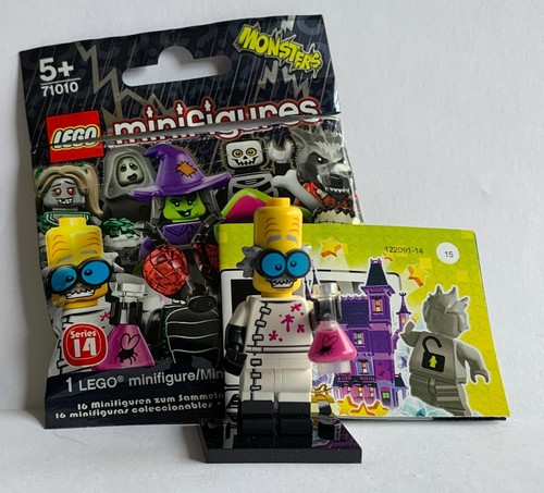Lego 71010 - CMF Series 14 Monsters - Monster Scientist - Collectable ...